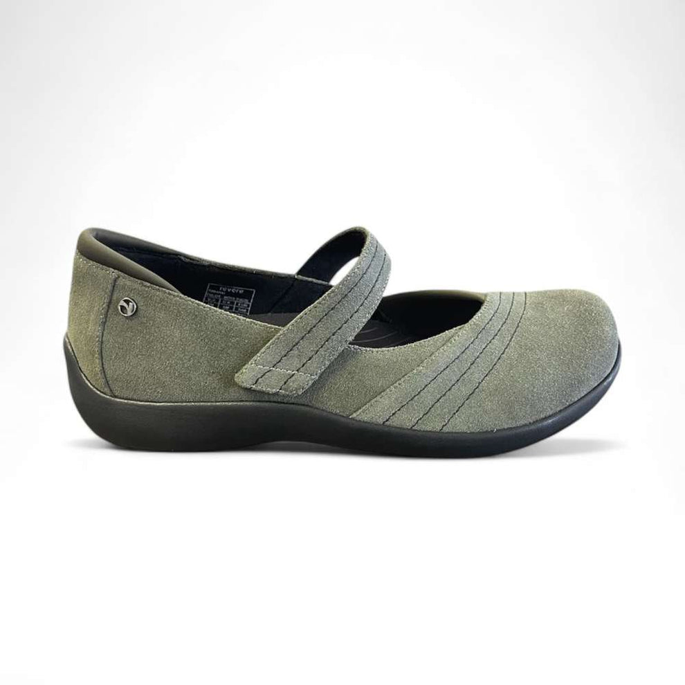 Timaru Mary-jane - Moss Suede – Comfort Co Shoes USA