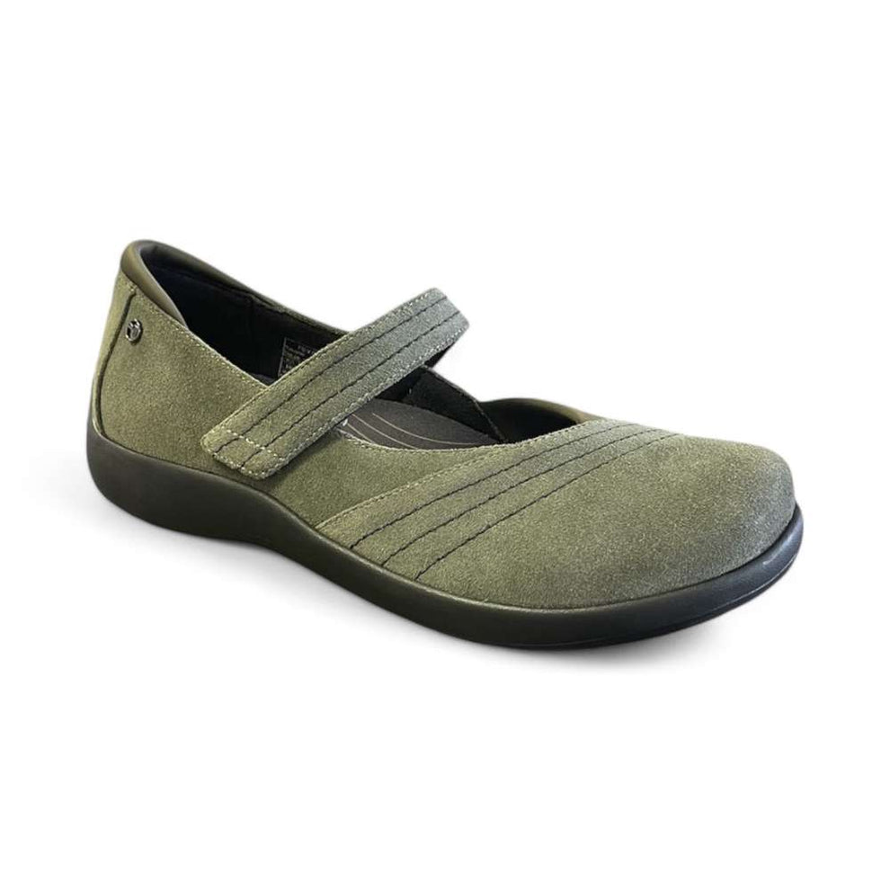 Timaru Mary-jane - Moss Suede – Comfort Co Shoes USA